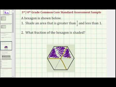 Create a Fraction Model Between Greater than 1 (Common Core 3/4 Math Ex ...