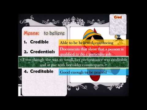 Roots, Prefixes & Suffixes - Letter C
