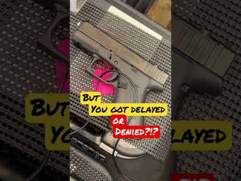 Delayed or denied buying a gun? What does that mean?!? #guns #nics #fbi #atf #shorts