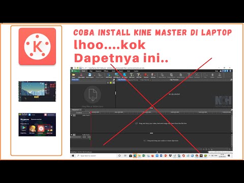 Begini, Install kine master di laptop tanpa emulator | Cara Install Kine Master pada PC Laptop