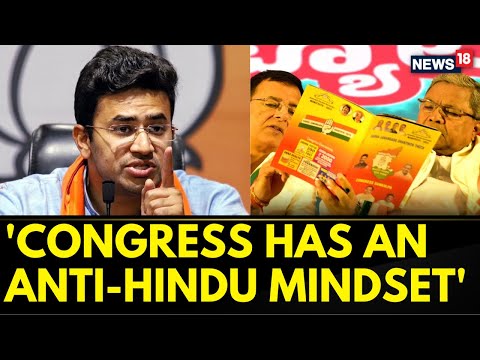 Karnataka Elections 2023: Tejasvi Surya Interview On Congress Manifesto | Bajrang Dal PFI | News18