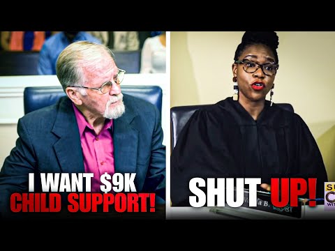 "He Blew a $100K Settlement While His Kids Went Without – Judge Delivers Justice!"