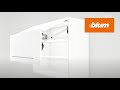Blum 22F2500, Aventos HF Top Bi-Fold Lift System, PF 238 to 1188 for ...