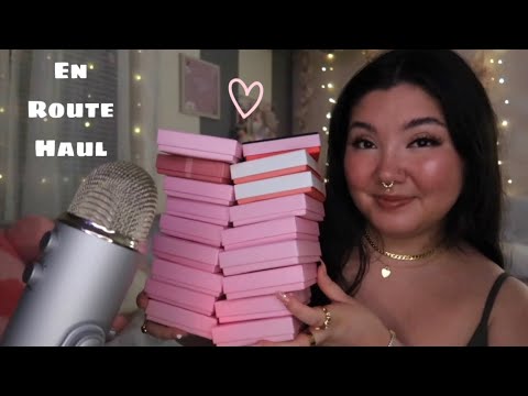 ASMR En Route Jewelry Haul ⊹˚. ♡.𖥔 ݁ ˖