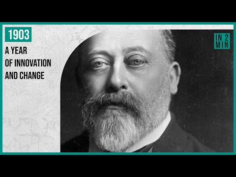 1903: A Year of Innovation and Change