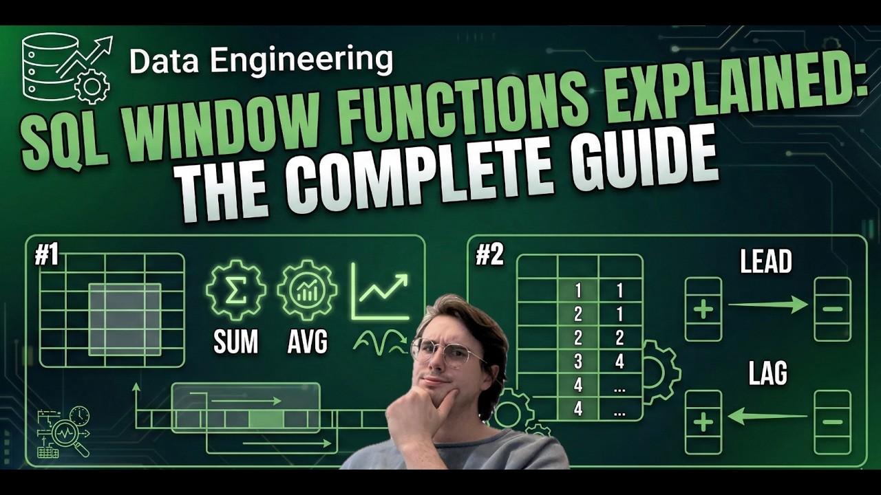 SQL Window Functions Explained: The Complete Guide (with Code)