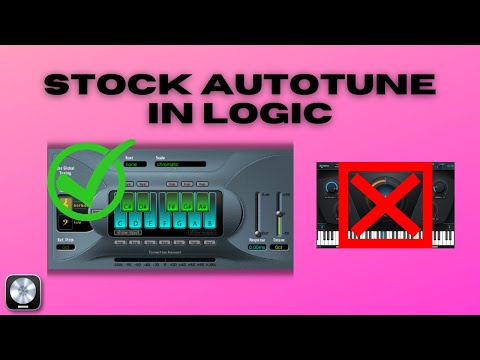 How To Use The Stock Autotune In Logic Pro X