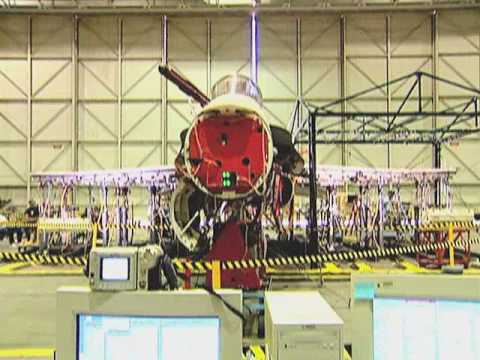 Time-Lapsed Video of F/A-18A AAW Wing Loads Test