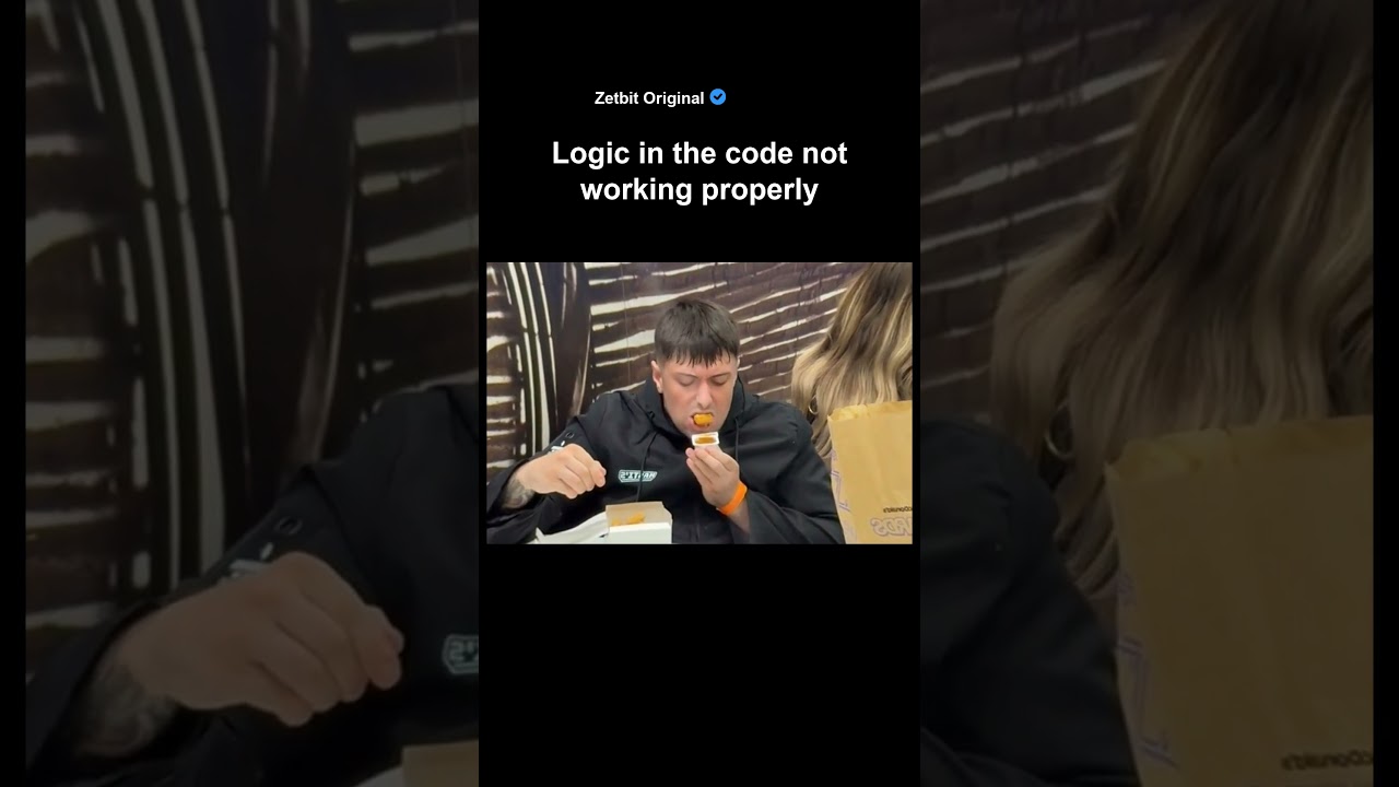 Logic in the code not working properly #softwaredeveloper #vibecoder #programmer