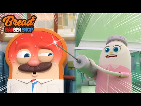 BreadBarbershop3 | It stings a little | english/animation/dessert