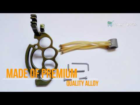 Brass Knuckles Slingshot