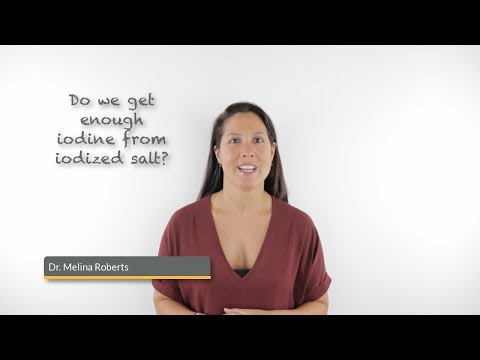 Do we get enough iodine from iodized salt?