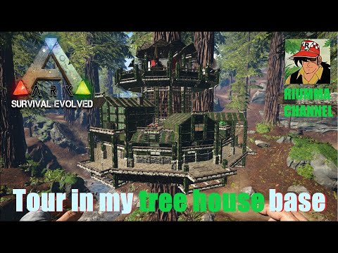 Steam Community :: Video :: ARK Survival Evolved - Tree House Base Tour