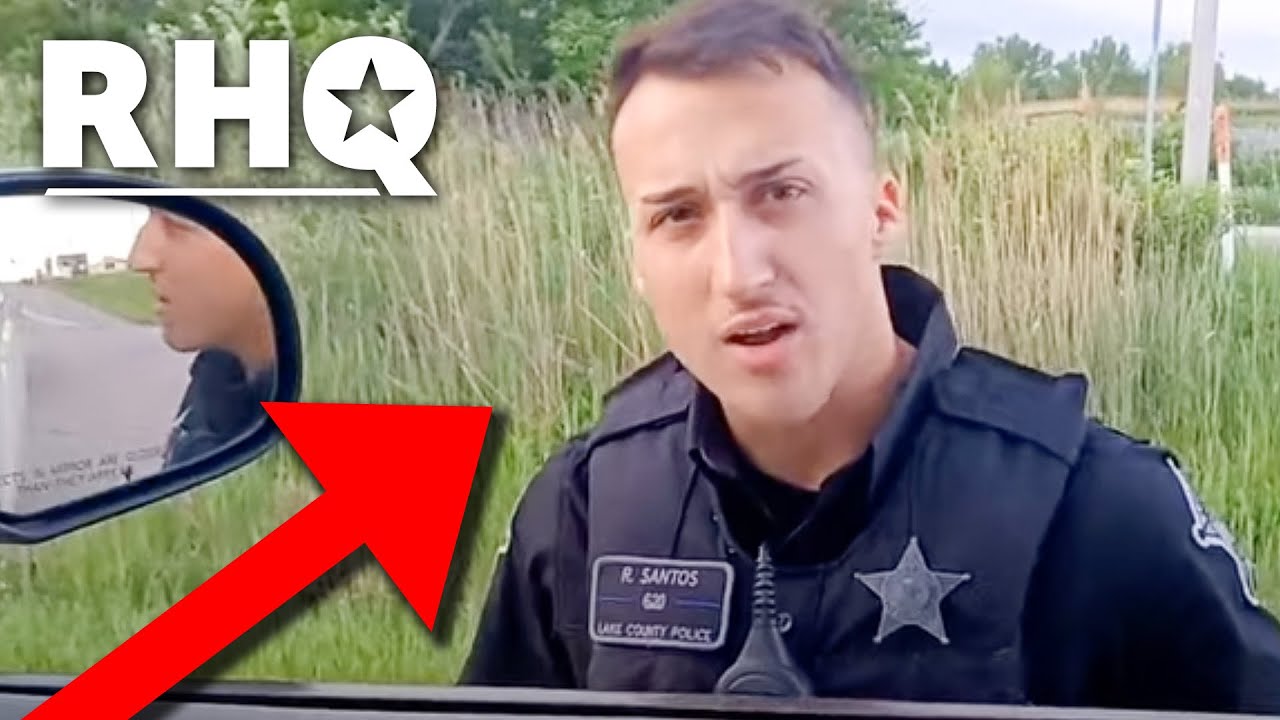 Childish Cop Gets SCOLDED By Informed Citizen