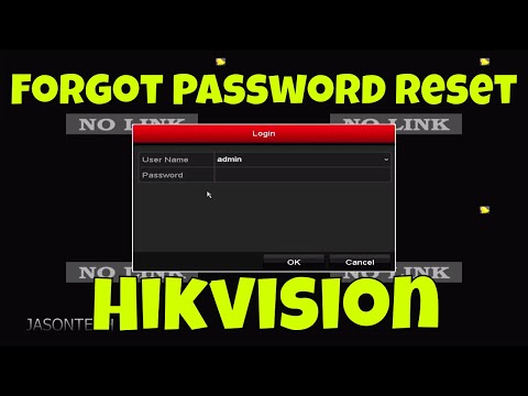 How To Reset Your PASSWORD on Hikvision NVR, DVR Recorder.