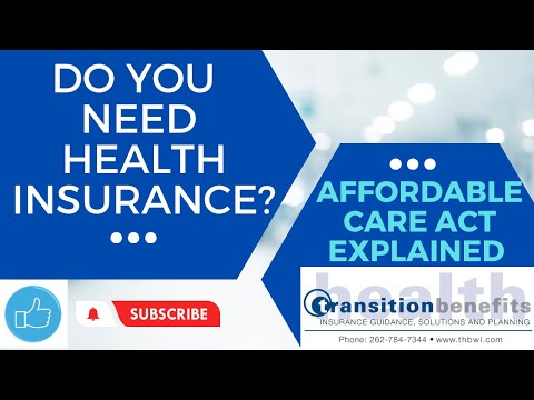 Do you need Health Insurance? Affordable Care Act / Healthcare.gov