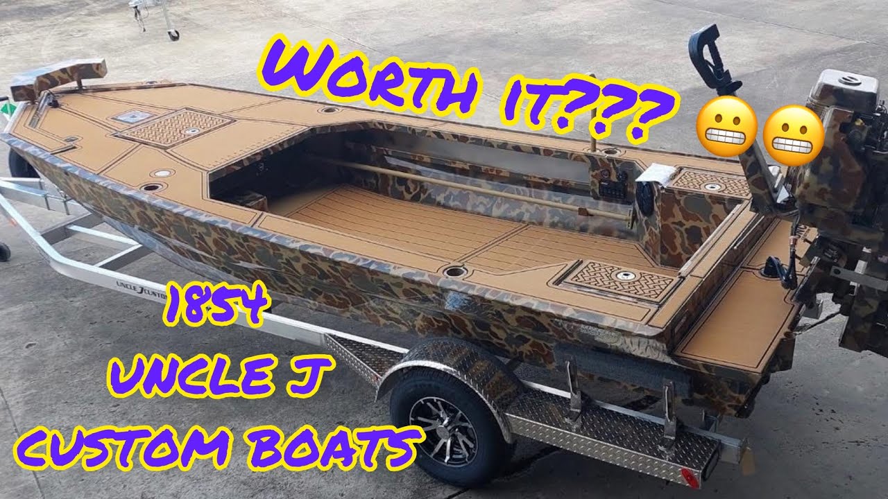 My BRAND NEW 1854 Uncle J Custom Boat!! - MY REVIEW!!
