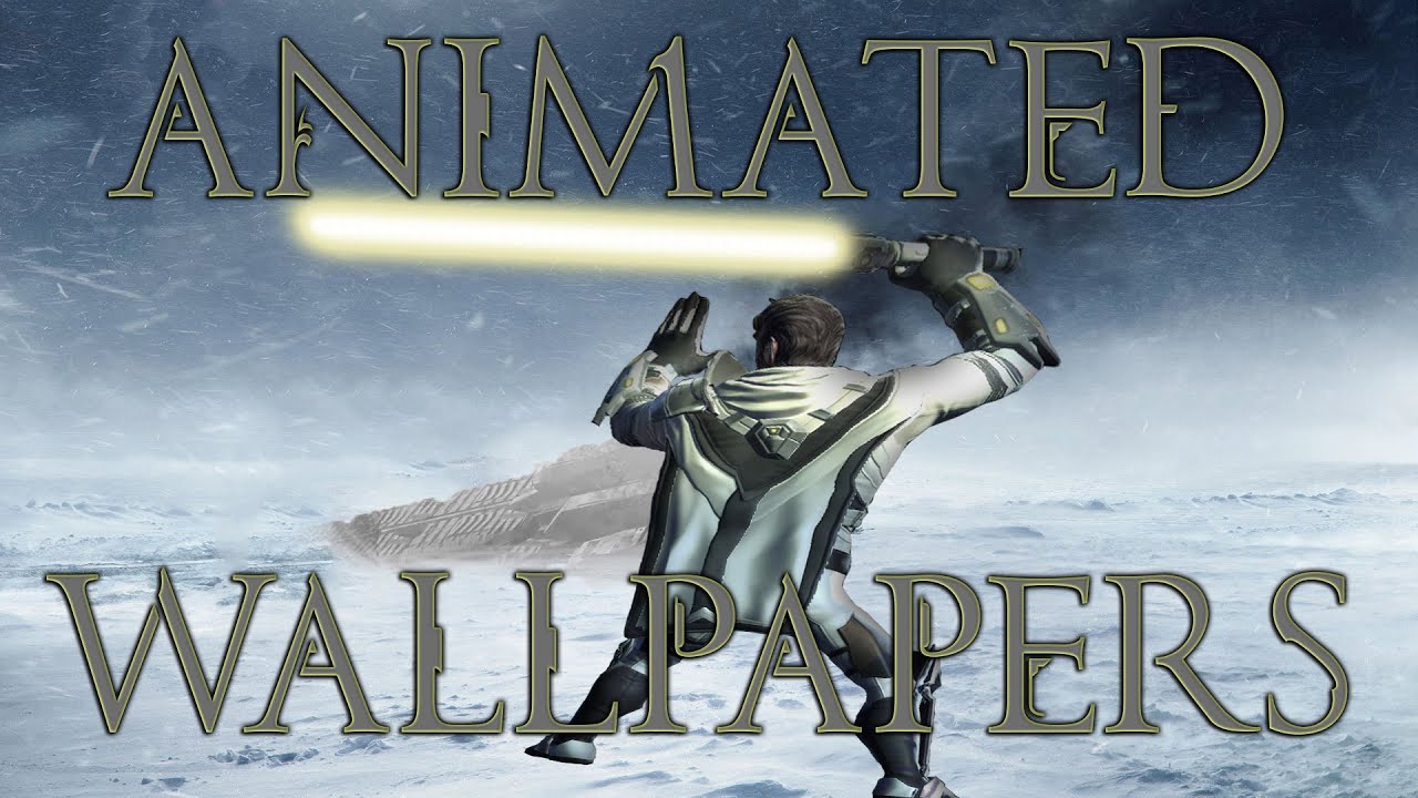 SWTOR - Animated Character Wallpapers - Own Yours Today!