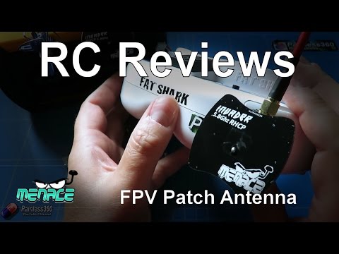 RC Reviews: Nice 6.5db Patch Antenna here in the UK (from MenaceRC)