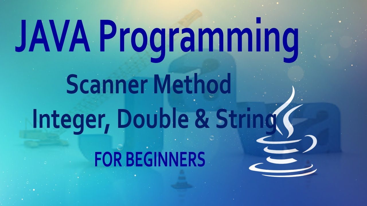 Scanner Class - Define Integer & Double  & String || Using Java