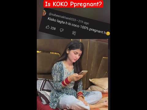 is koko pregnant?🤔#vlog