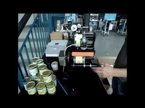 Manual label dispenser MARTE 140 DEMO