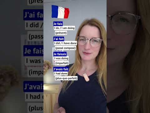 Conjugate FAIRE with me in all tenses in French 🇫🇷