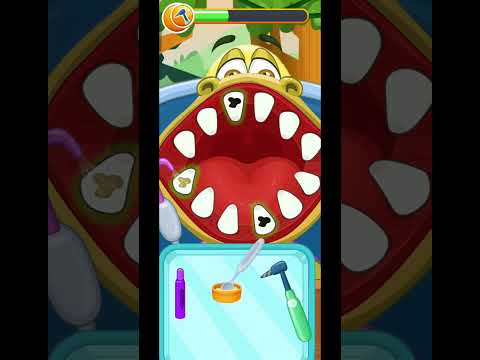 Zoo doctor - Dentist 🦷 game  | Part - 2 | #trending #viral #gaming #kids