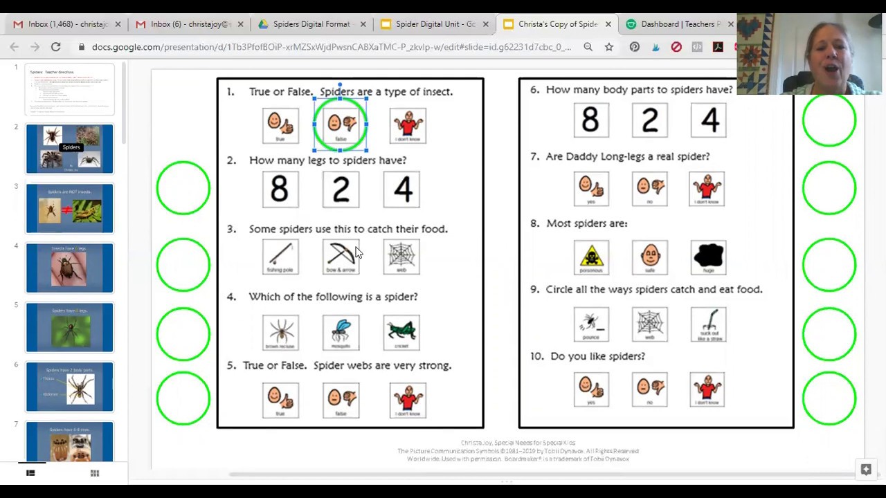 video tutorial for using digital version for TPT