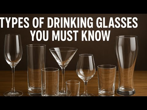 Different Types of Drinking Glasses | Guide to Glassware for Every Drink | Cook with Gurmeet