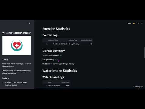 GitHub - ishita48/Health_Track_App: The Health Tracker App redefines wellness tracking through ...