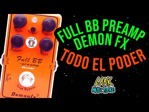 Demon FX DemonFx Full BB Overdrive Electric Guitar Clone | Reverb