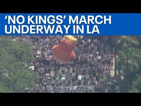 LIVE: 'No Kings' protests across LA, Southern California