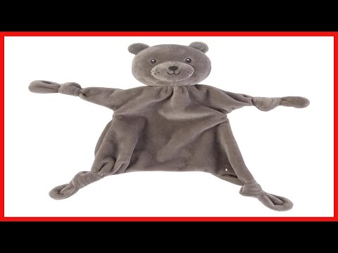 My Tiny Moments Bear Security Blanket Lovey, BrownSoft and gentle on babies' skinEssential for on-