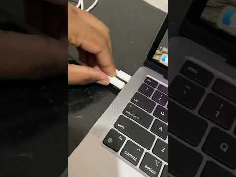Connecting two usb C ports using single cable on MacBook Pro 😮. Warning : Try at your own risk 🤪