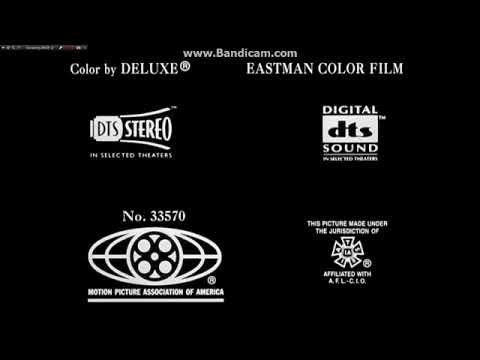MPAA Rating PG Blue Screen 1995