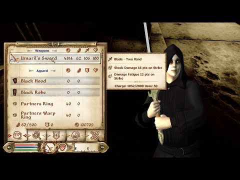 Oblivion: How to Get Unerfed Umaril Sword