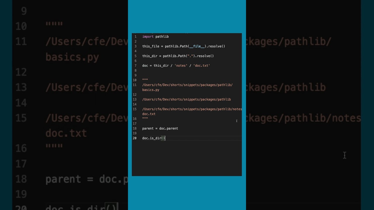 Python Pathlib Basics