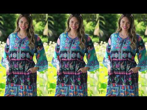 Field Of Flowers Plus Size Collection by Taking Shape