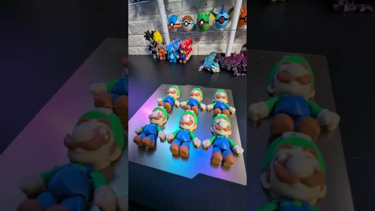 💚💥 It’s LUIGI TIME! This Articulated Luigi in 3D is EPIC! 🍄🎮