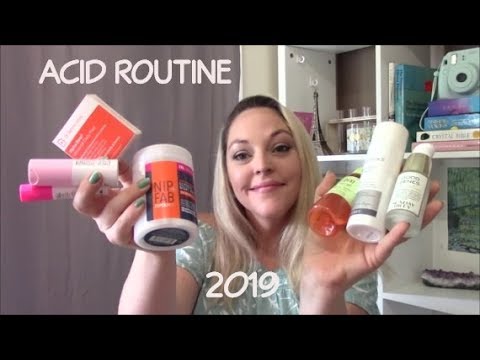 Updated Acid Exfoliation Routine | 2019