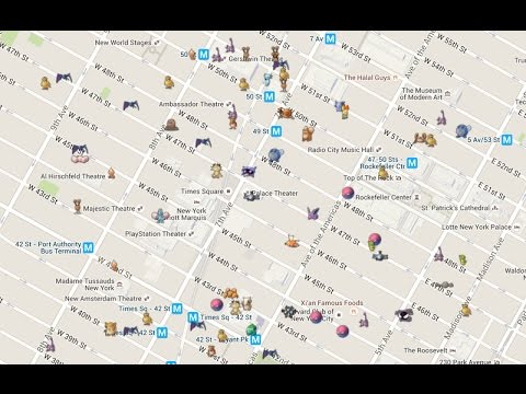 How to find every pokemon in your area using Google Maps