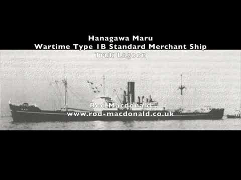 Diving the wreck of Hanagawa Maru – Truk lagoon – Rod Macdonald