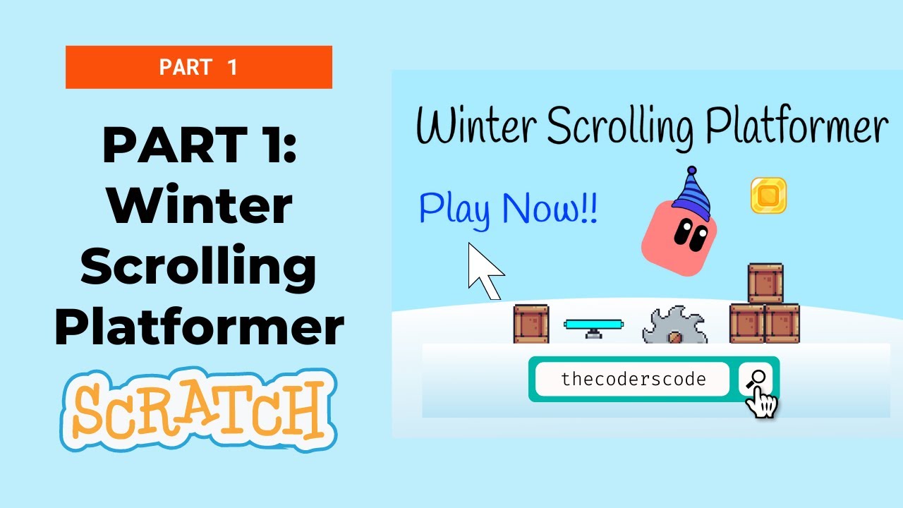 Winter Scrolling Platformer | Part 1 | The Coders Code