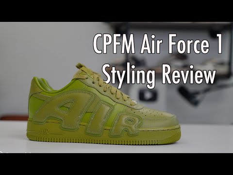 CPFM Air Force 1 Moss Green Styling Review