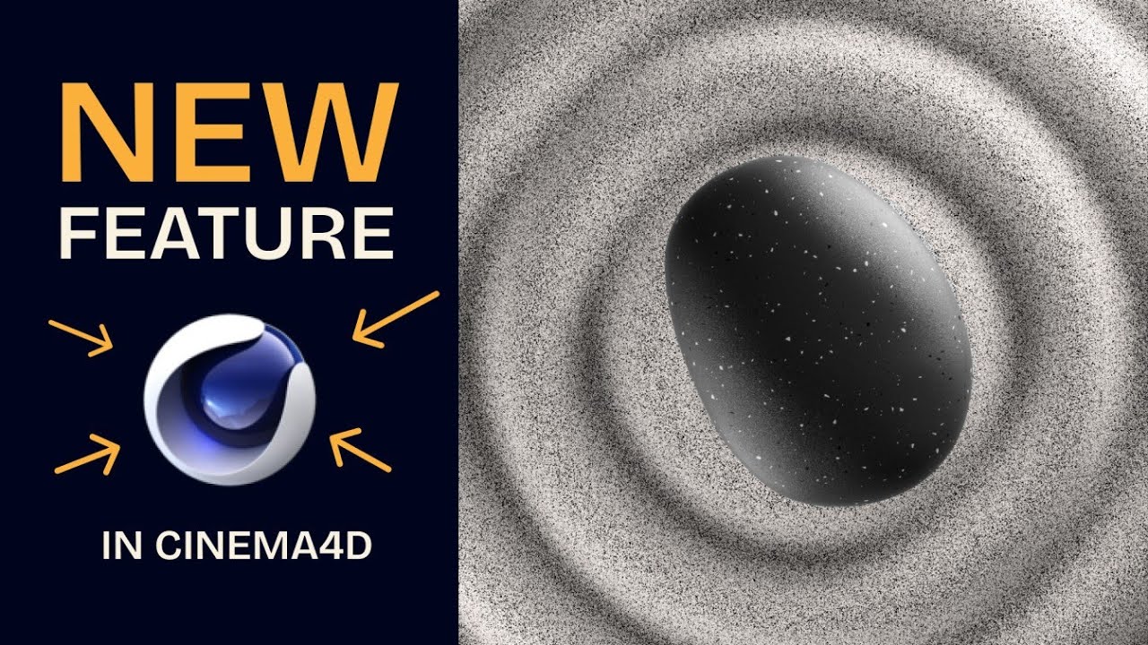 NEW Cinema4D feature + 3D art Project breakdown + Redshift render