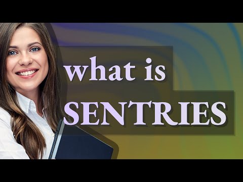 Sentries | meaning of Sentries