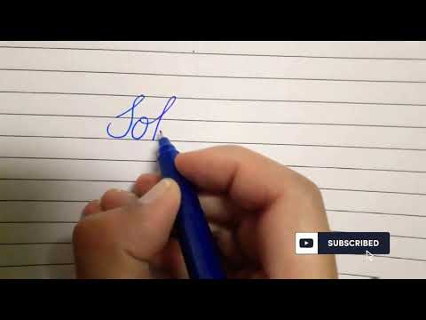 Name "Sohail"in Cursive Writing || SimpleWriting||JoiningWriting||Learn