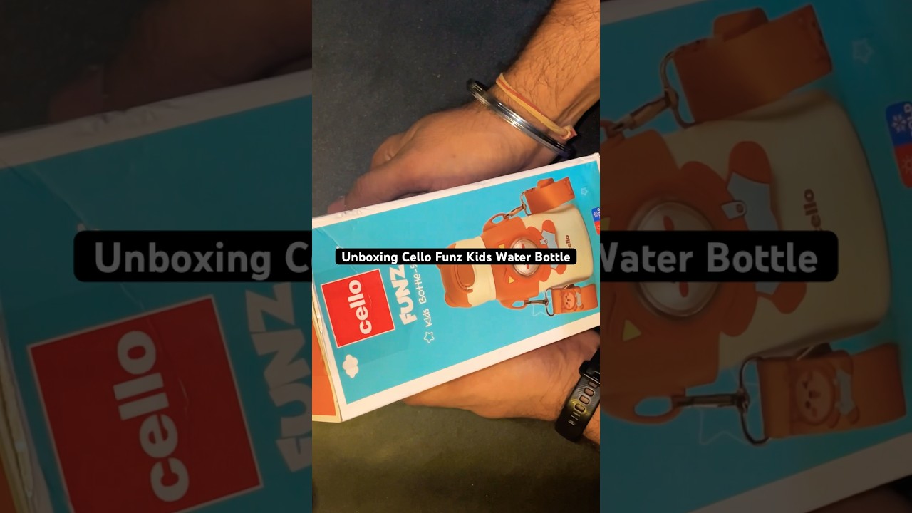 Unboxing: Cello Funz Water Bottle #shorts #viral