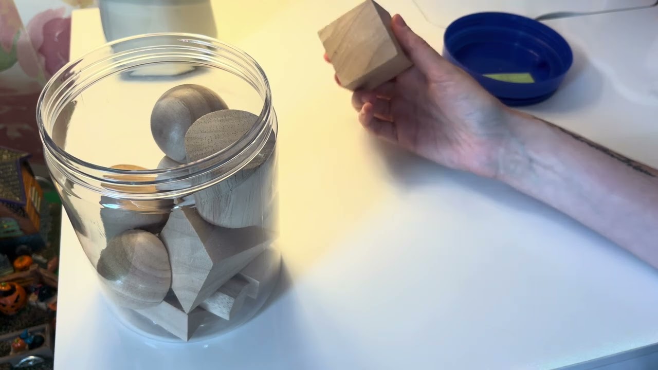 Learning Resources Geometric Solids, Wooden Shapes, Set of 12 Geometric Shapes Review! #amazonfinds